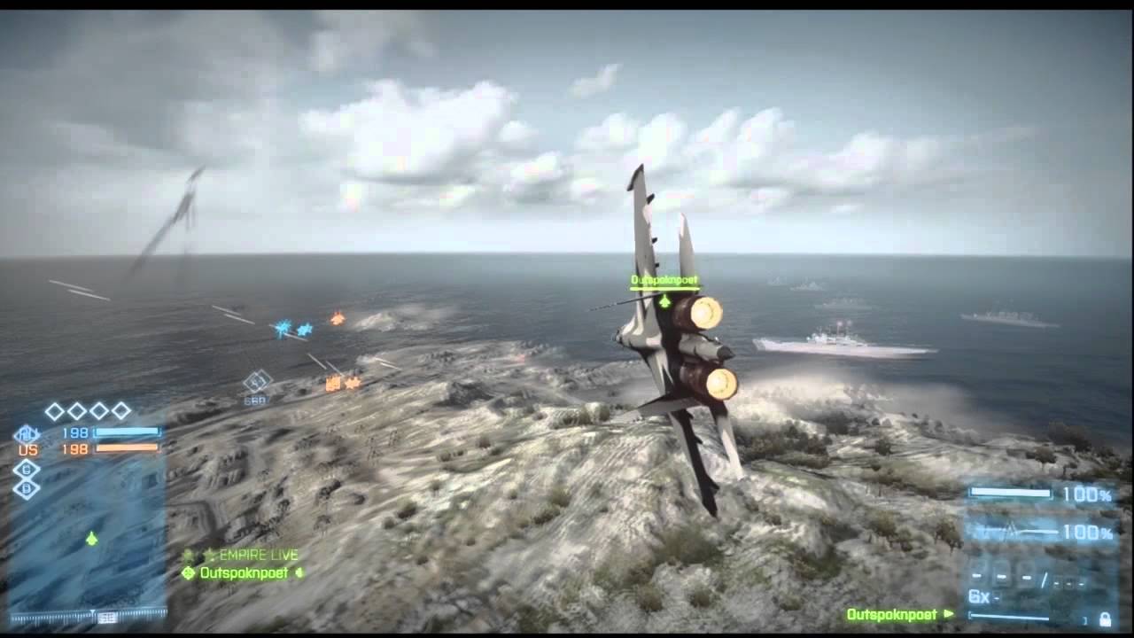 How to Fly A Jet In Battlefield 3 - YouTube