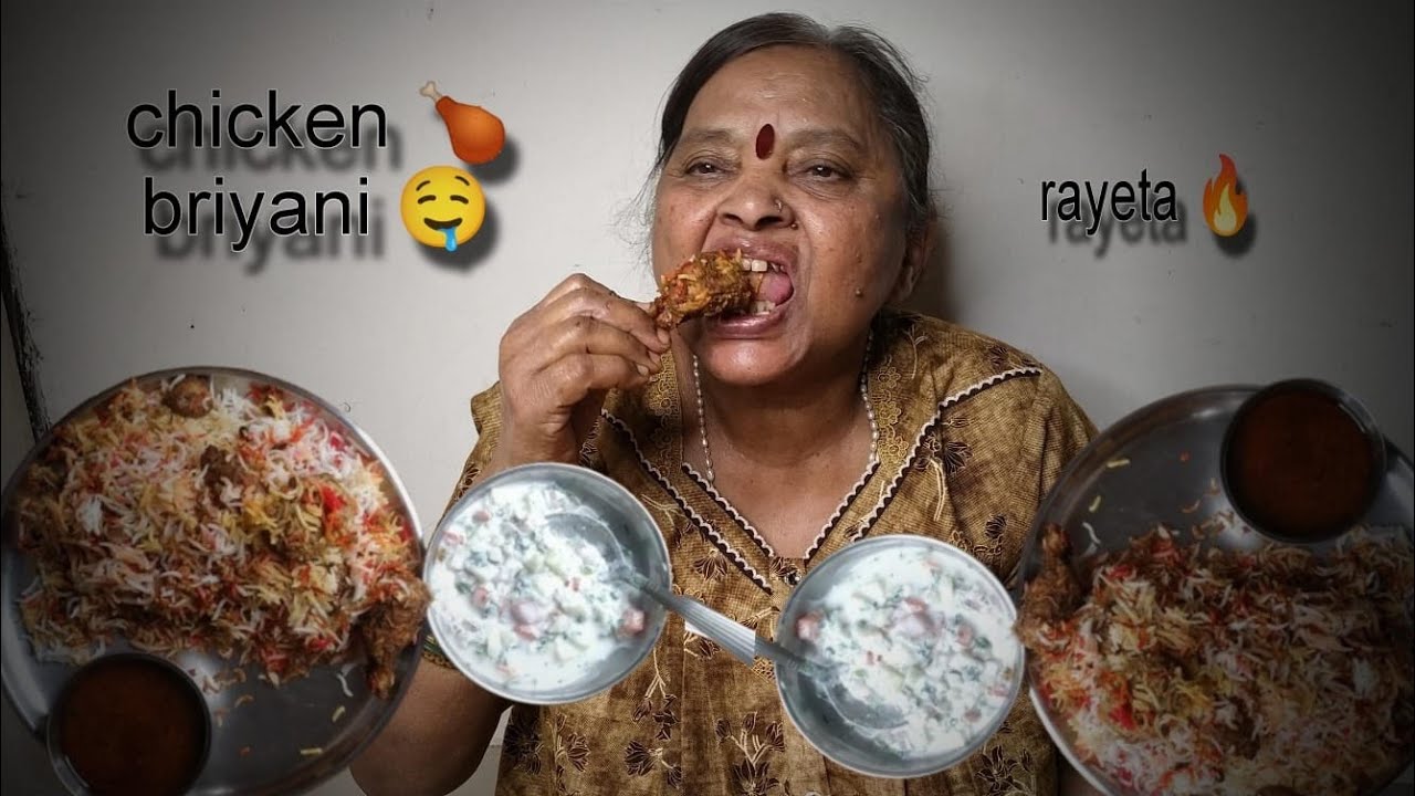 CHICKEN DUM BIRYANI 🍗 RAYETA 🤤 SPICY CHICKEN GRAVY 🔥 YEA JEVAYLA AAI ...