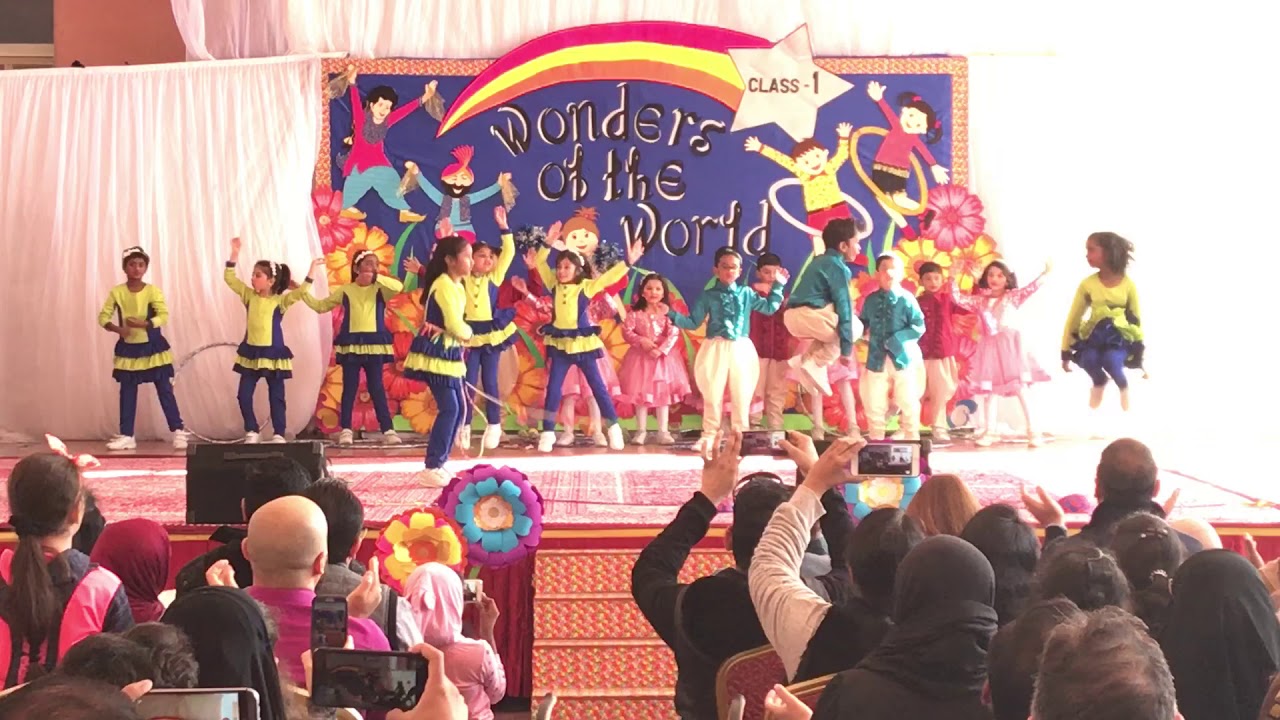 DPS Class 1 Annual Day 2017 -Drill - YouTube