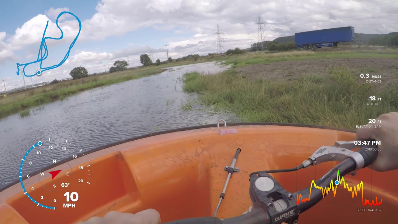 Hovercrafting at Hover Force - YouTube