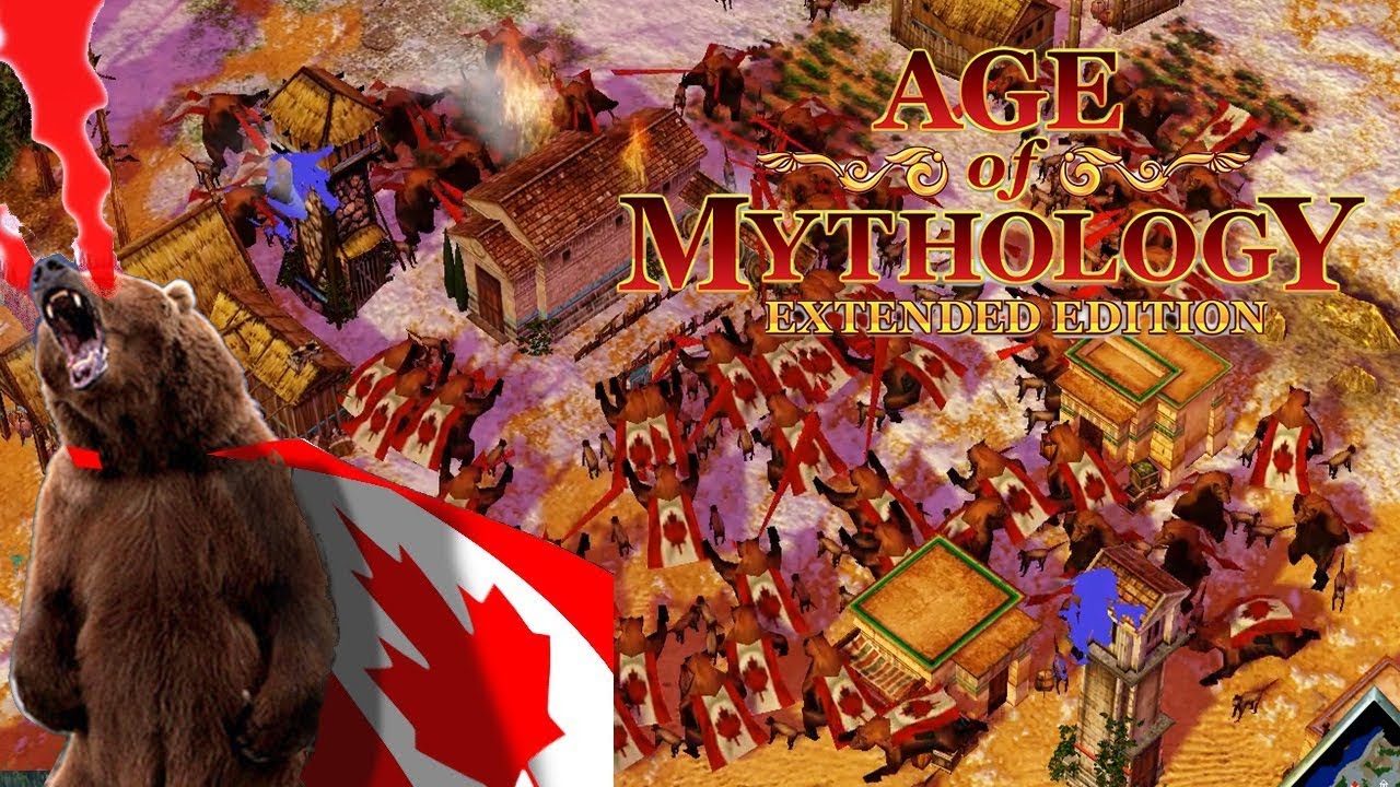 Age of Mythology But with Lazer Bears from Canada - YouTube