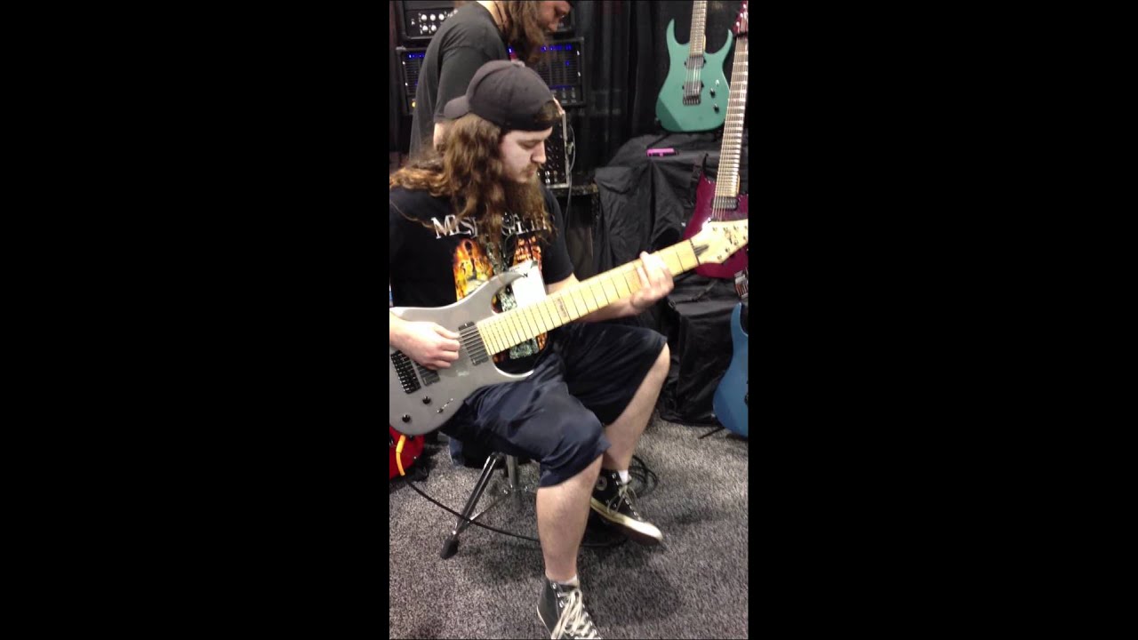 Fortin Satan amp and Strictly 7's new 9 string guitar - YouTube