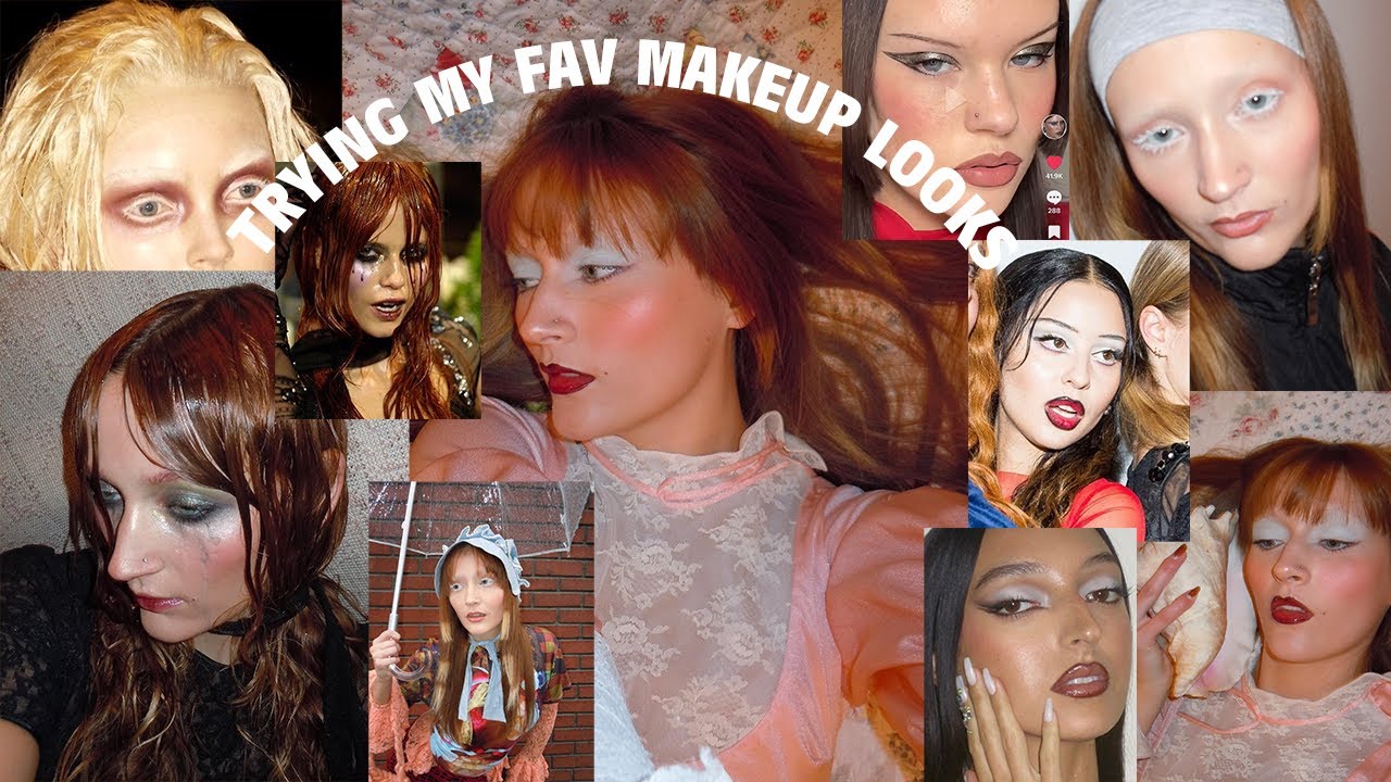 Trying out my current fav makeup looks!!!! - YouTube