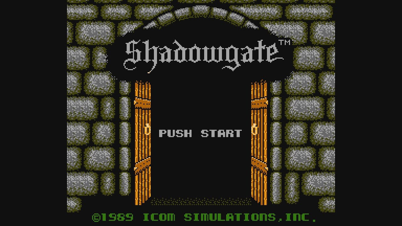 20 Mins Of...Shadowgate Intro (US/NES) - YouTube