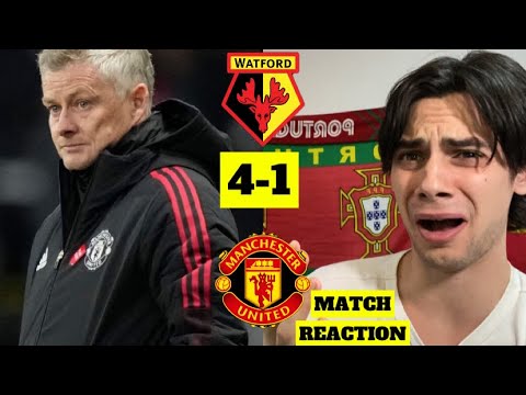 OLE OUT!! ANGRY MAN UTD FAN RAGES AT WATFORD 4-1 MANCHESTER UNITED ...