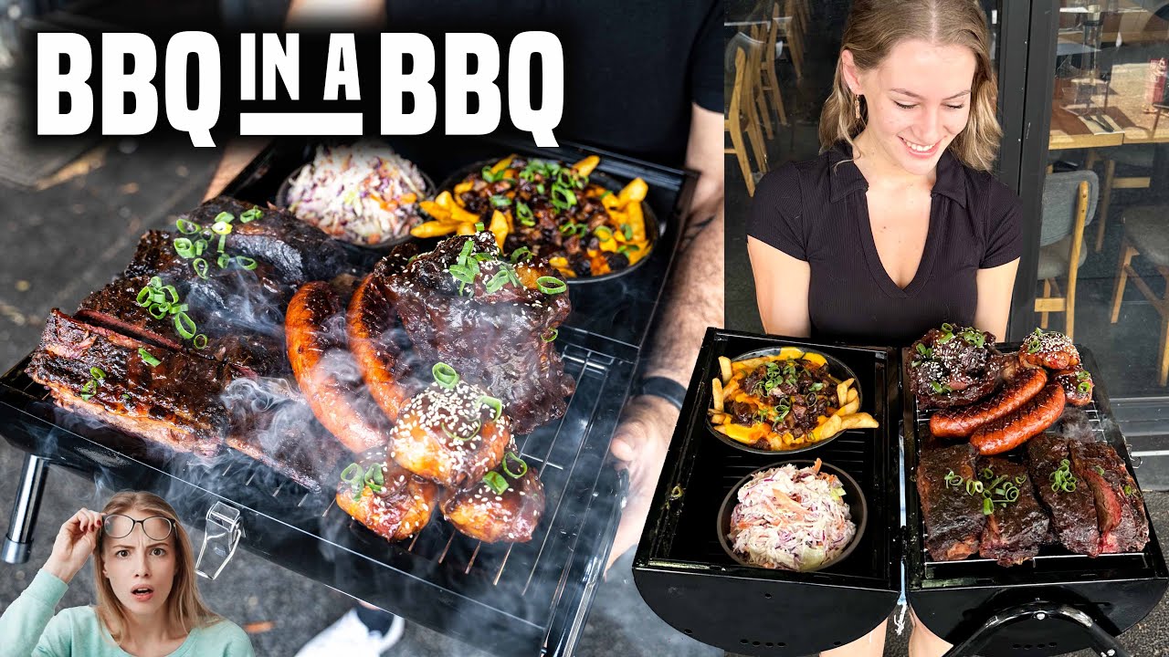 BBQ in a BBQ | Only at Third Wave - YouTube