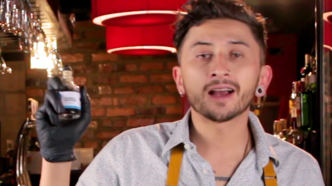 Preparación cocteleria de autor IMAGINE (Gin Tonic) - YouTube