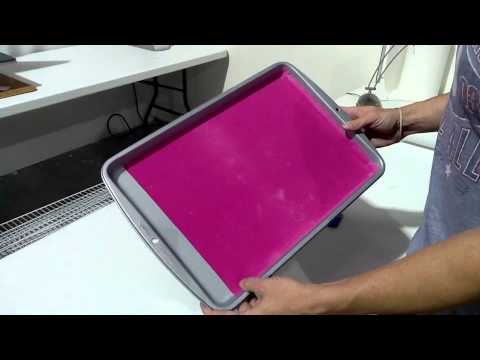 How To Make A Sticky Flock Rhinestone Workstation On A Budget - YouTube