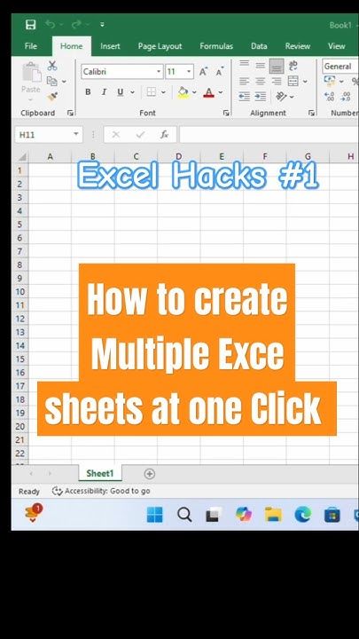 How to Create Multiple Sheet in Excel #shorts #shortvideo #tutorial #viralvideo #learningtree ...