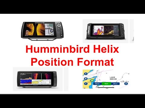 Humminbird Helix Position Format, Waypoint Sharing With Lowrance ...