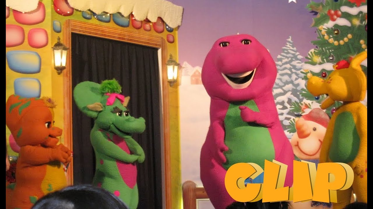 Clip of Barney's World of Imagination in United Square💜💚💛 | CLIP ...