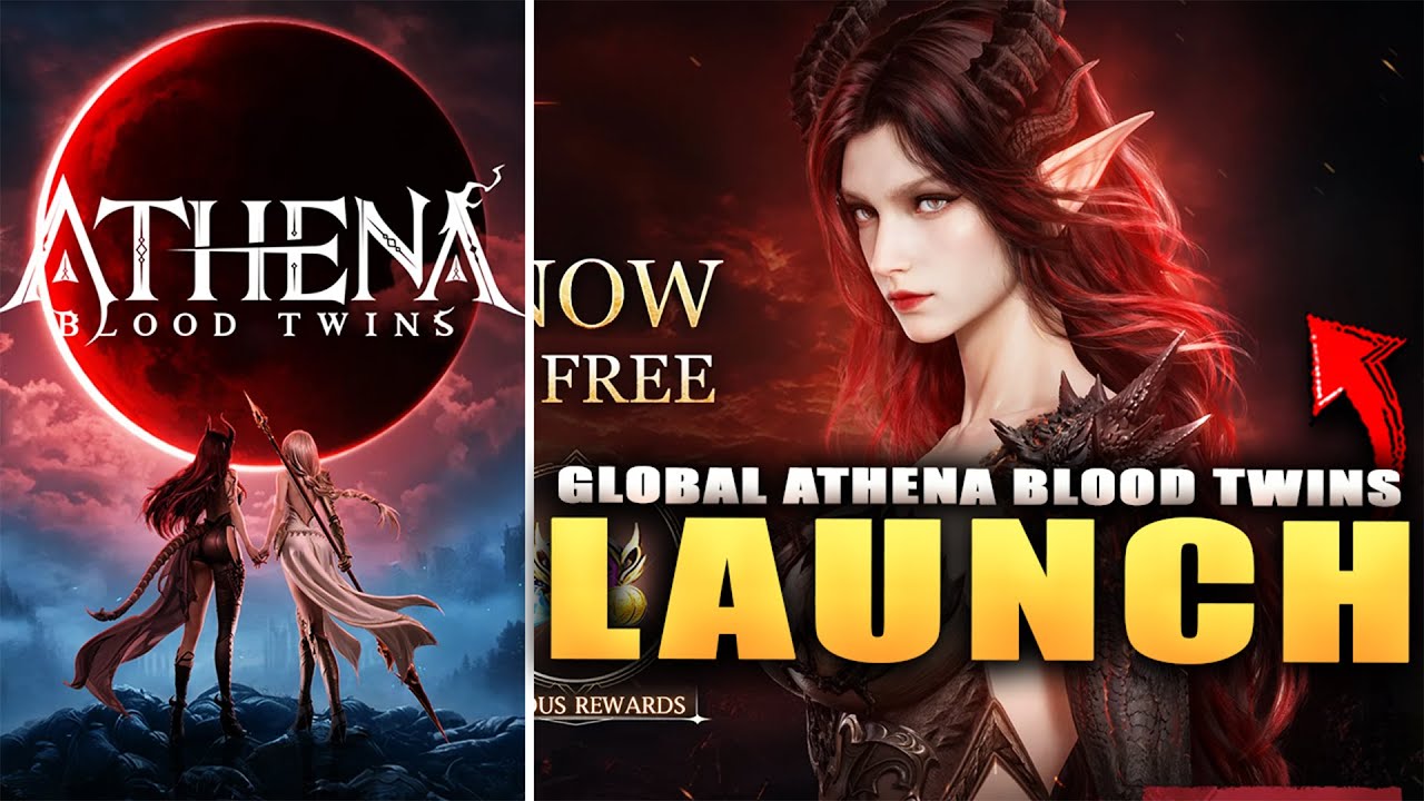 ATHENA BLOOD TWINS GLOBAL LAUNCH! (gameplay & summons) - YouTube