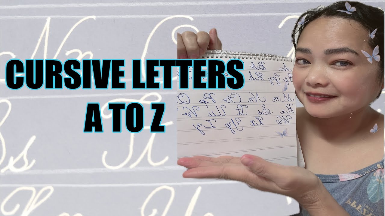How to write Cursive letter a to z /2 February 2025/ - YouTube