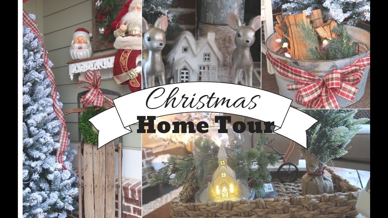 Christmas Home Tour ll My Simple Little LIfe - YouTube