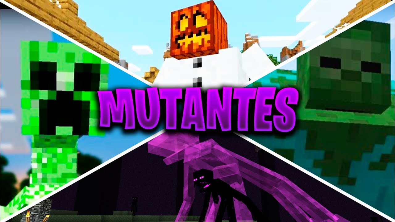 ️MUTANTES EN MINECRAFT PE 1.20+ ️Addon de mutantes 😱💪 - YouTube