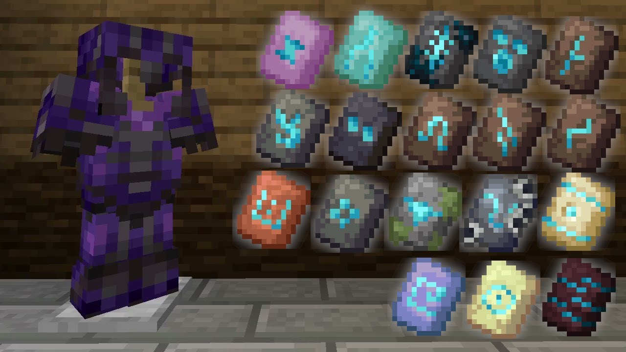 How Does A Smithing Template + Amethyst Shard Look?! - YouTube