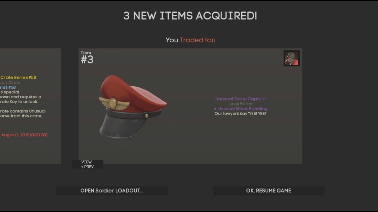 [TF2] Unusual Team Captain!!! - YouTube