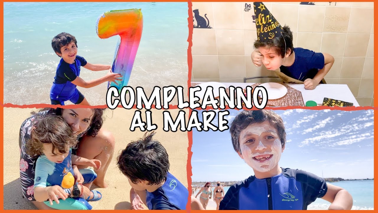 FESTEGGIAMO IL COMPLEANNO DI RICCARDO +7🎉 | Family Vlog - YouTube