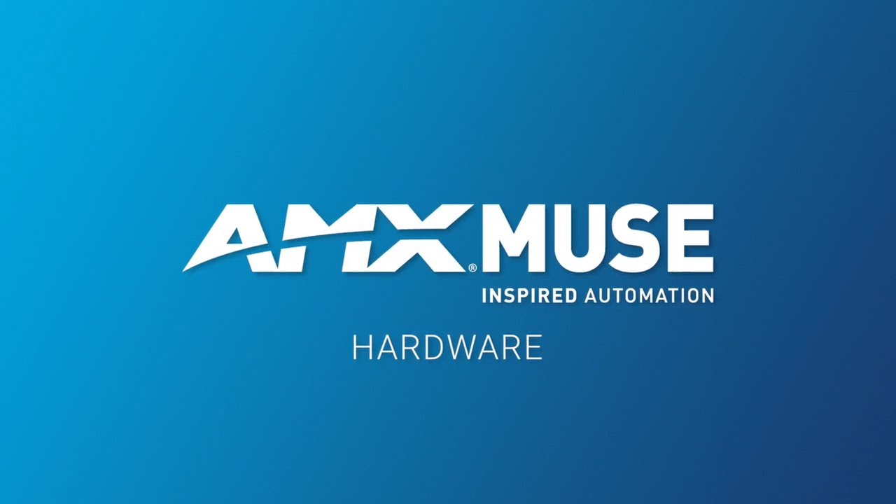 AMX MUSE | Getting to Know MUSE Controllers - YouTube
