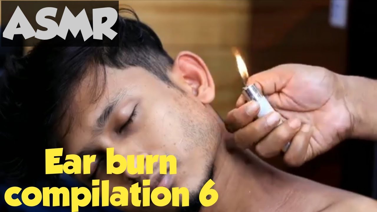 ASMR | Ear burn relaxation #6 | #Asmr #Asmrcrackcompilation #Earburning ...