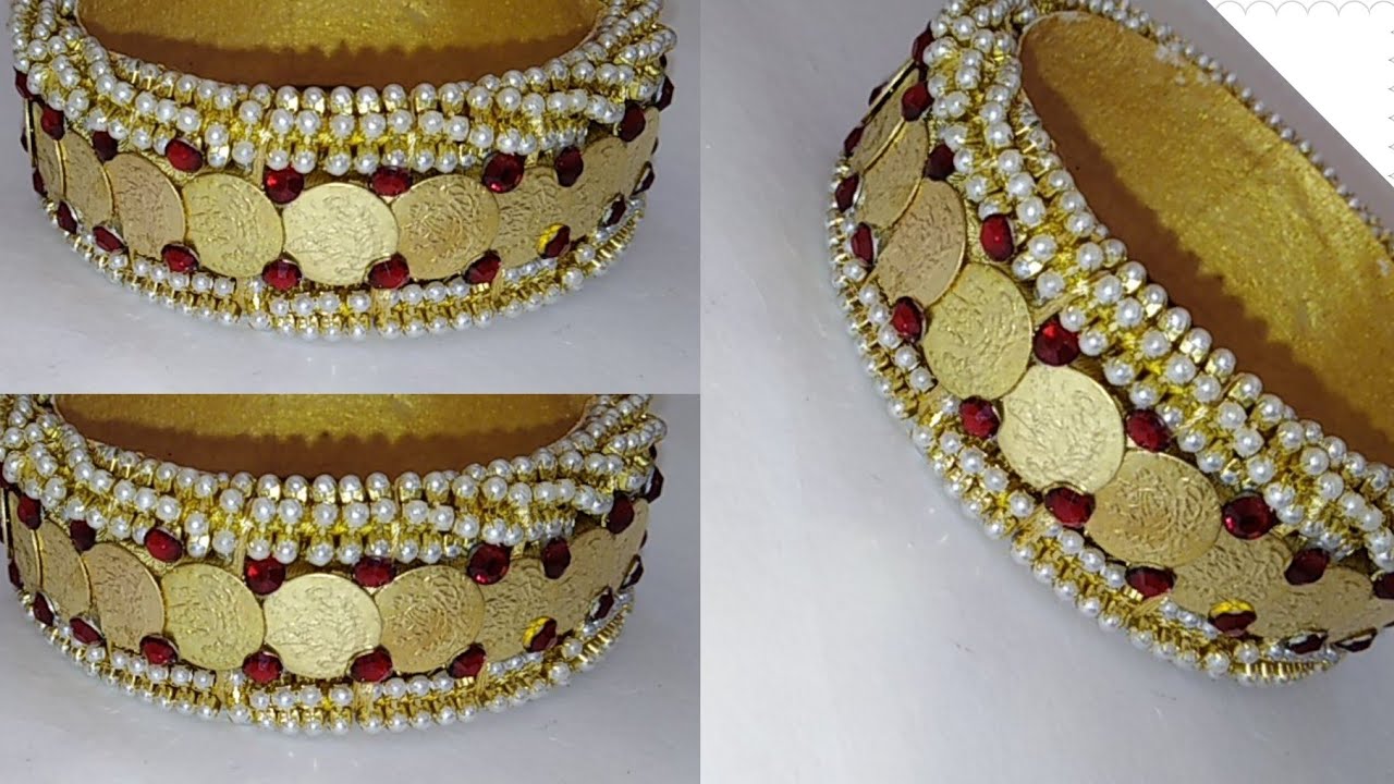 How Make Silk thread Bridal Bangles At Home..! - YouTube
