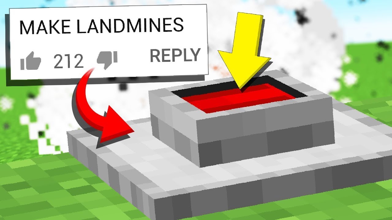 Tutorial for Landmine in minecraft - YouTube