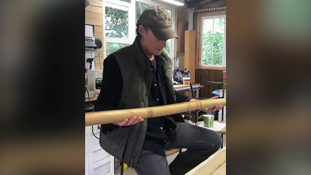 James Makes a Nodeless Fly Rod - YouTube