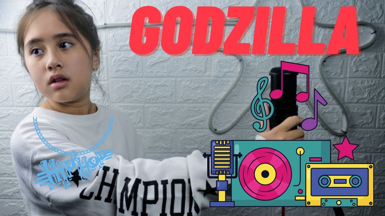 RAPPER CEWEK INDONESIA - GODZILLA | EMINEM COVER (QUEENMAZAIYA) - YouTube