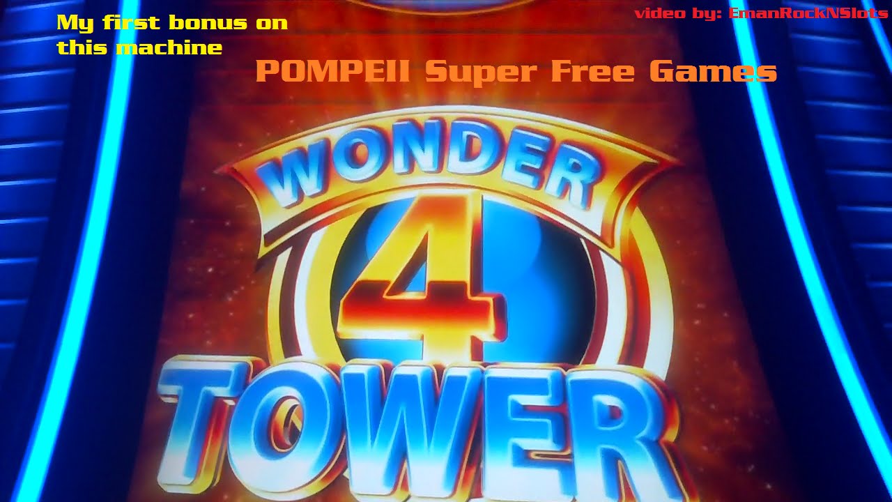 Wonder 4 Tower Slot Machine - Pompeii Super Free Games - YouTube