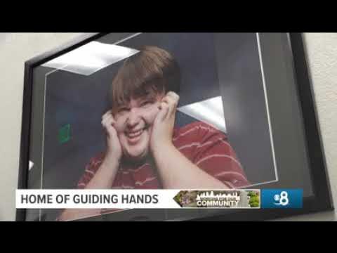 CBS 8 Working for Our Community features Home Of Guiding Hands - YouTube