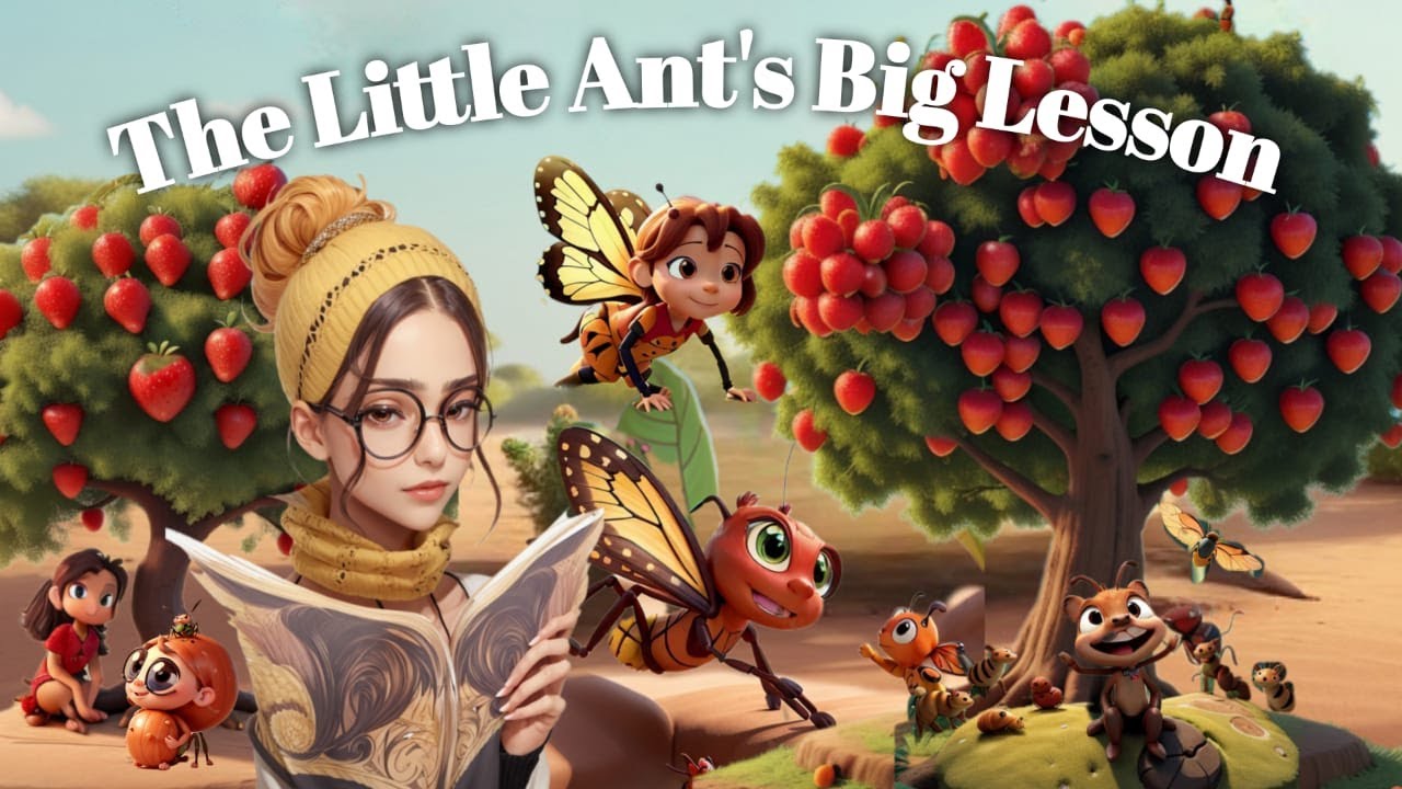The Little Ant's Big Lesson | Moral Story for Kids - English | Life ...