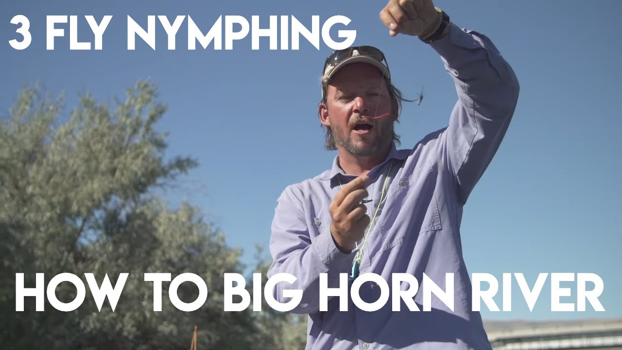 3 Fly Nymphing Rig | Big Horn River - YouTube