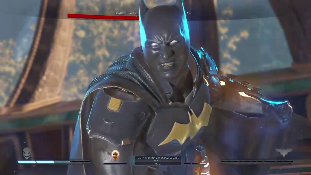 Injustice 2: Fear Everything - Scarecrow vs Boss Batman - YouTube