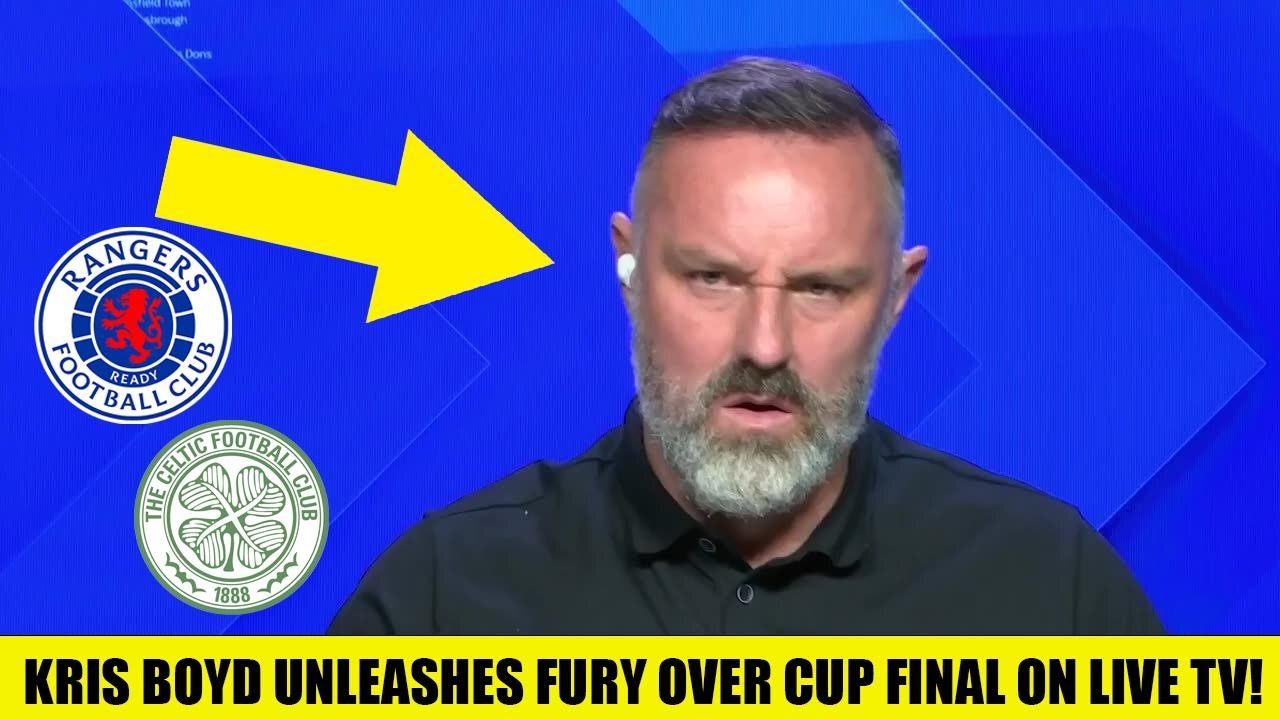 WATCH As Kris Boyd UNLEASHES FURY On Live TV After Rangers Were ROBBED ...