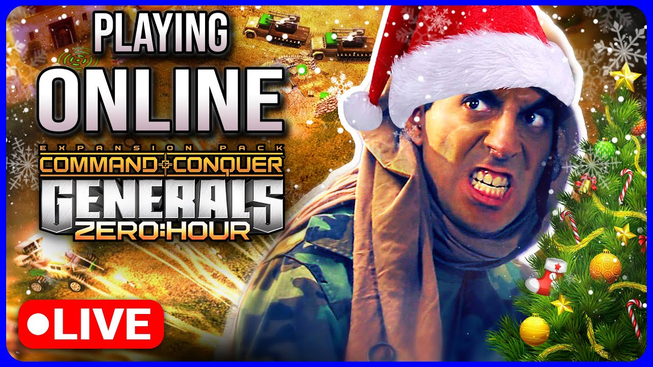 Wintery Online Multiplayer Free-For-All on Snow Maps ️🎄 | C&C Generals ...