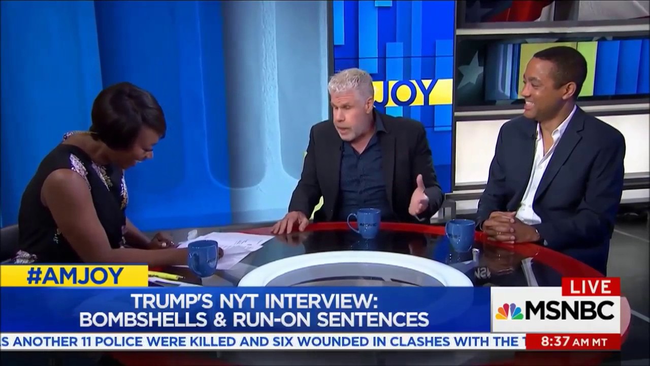 Ron Perlman Talks Donald Trump Speech Patterns - YouTube