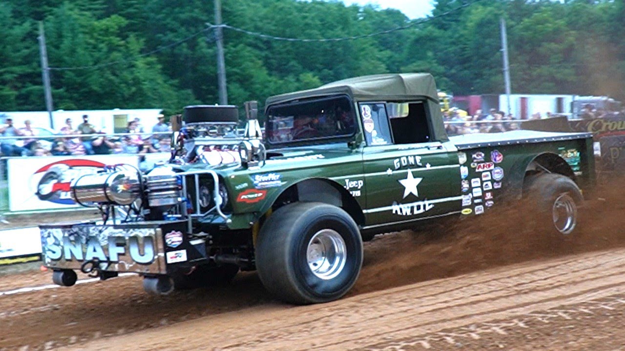 Gone Awol 6,200 LB 4X4 Pickup 2024 Compilation East Coast Pro-Pulling ...