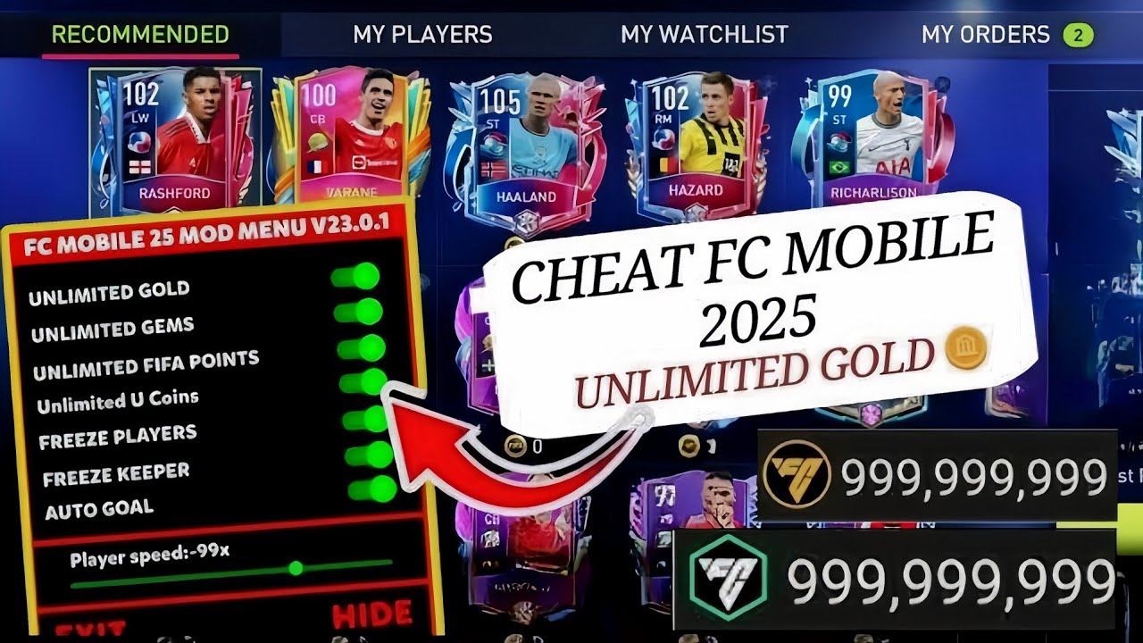 CHEAT FIFA MOBILE 2025 | UNLIMITED DIAMOND 💎 & UNLIMITED COIN 🪙 - YouTube
