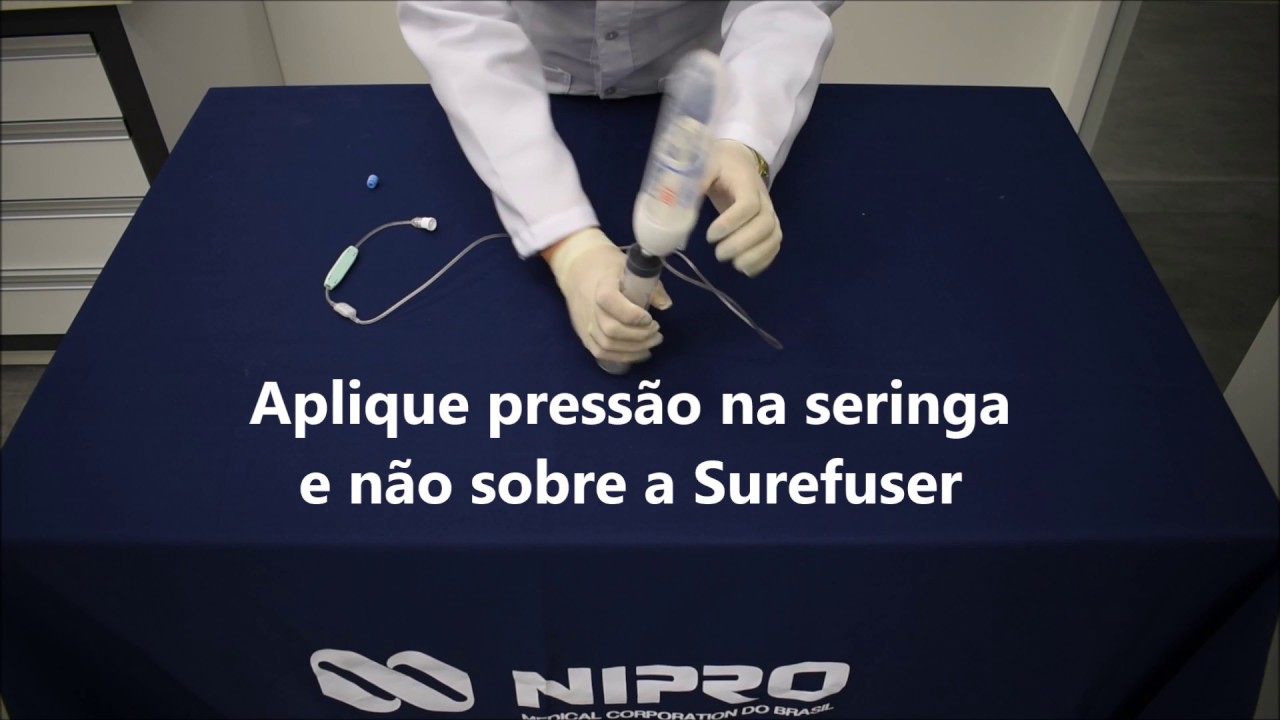 NIPRO Surefuser - Instruções de uso - YouTube
