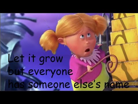 Let it grow but everyone has someone else's name