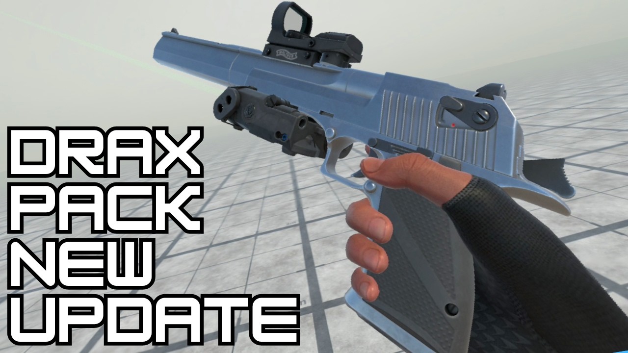 Everything in v0.2 and v0.3 For The Drax Pack! | Bonelab Mods - YouTube