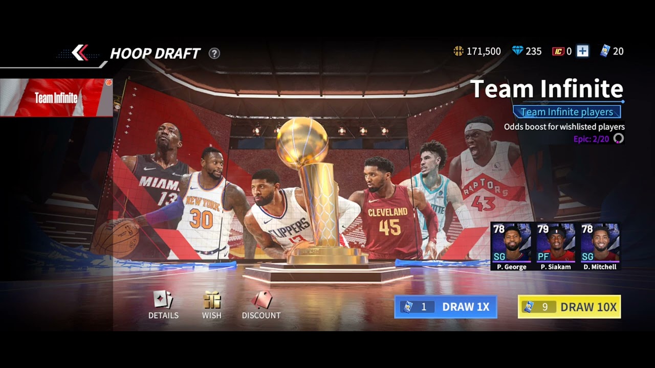 NBA Infinite - 'Hoop Draft / Gacha' Music Soundtrack (OST) HD 1080p ...