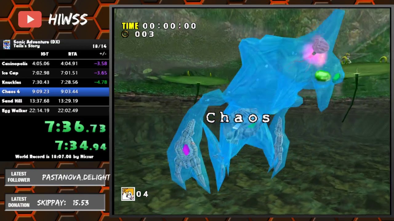 SADX - Tails Story Linear Speedrun (21:35.13 IGT) - YouTube