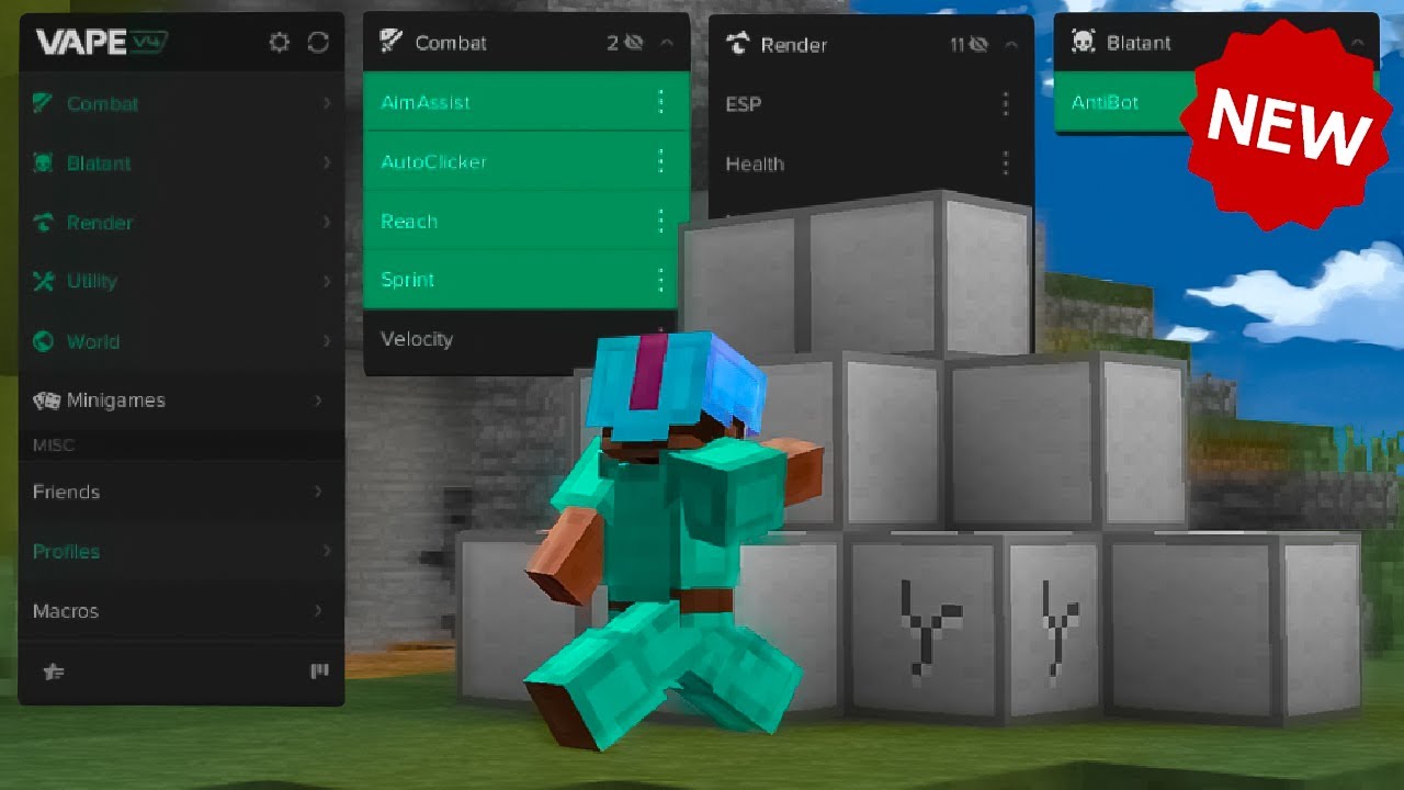 new vape v4 settings release (hypixel) - YouTube
