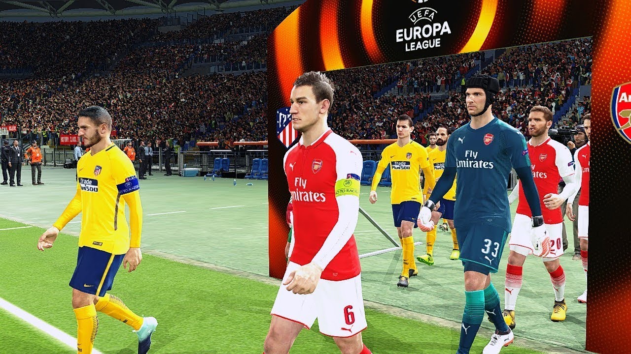 Arsenal Vs Atletico Madrid Europa League 26 April 2018 Gameplay Youtube