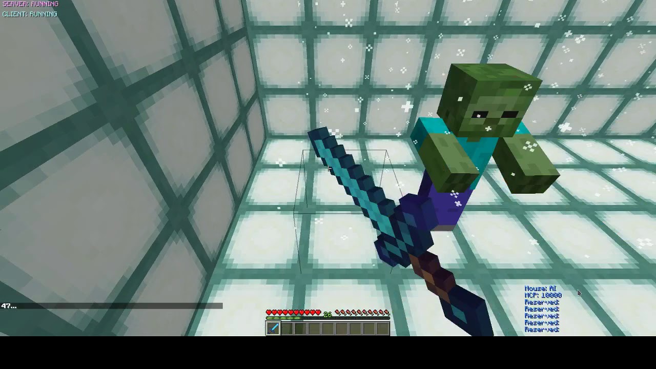 Minecraft Machine Learning 1st Attempt - YouTube