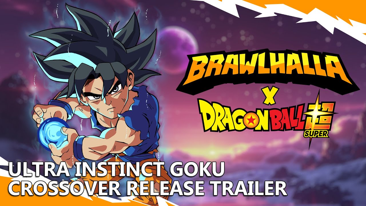 Brawlhalla X DBS Ultra Instinct Goku Launch (mod) Trailer - YouTube