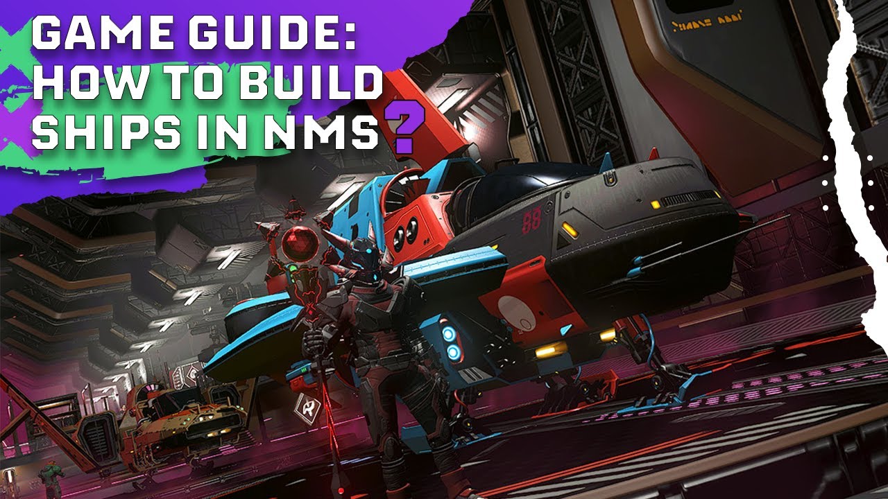 How to Build A Starship in No Mans Sky - YouTube