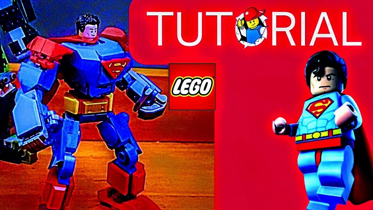 Lego Set 76302 BUILD (SUPERMAN MECH) #lego #tutorial #superman #mech # ...
