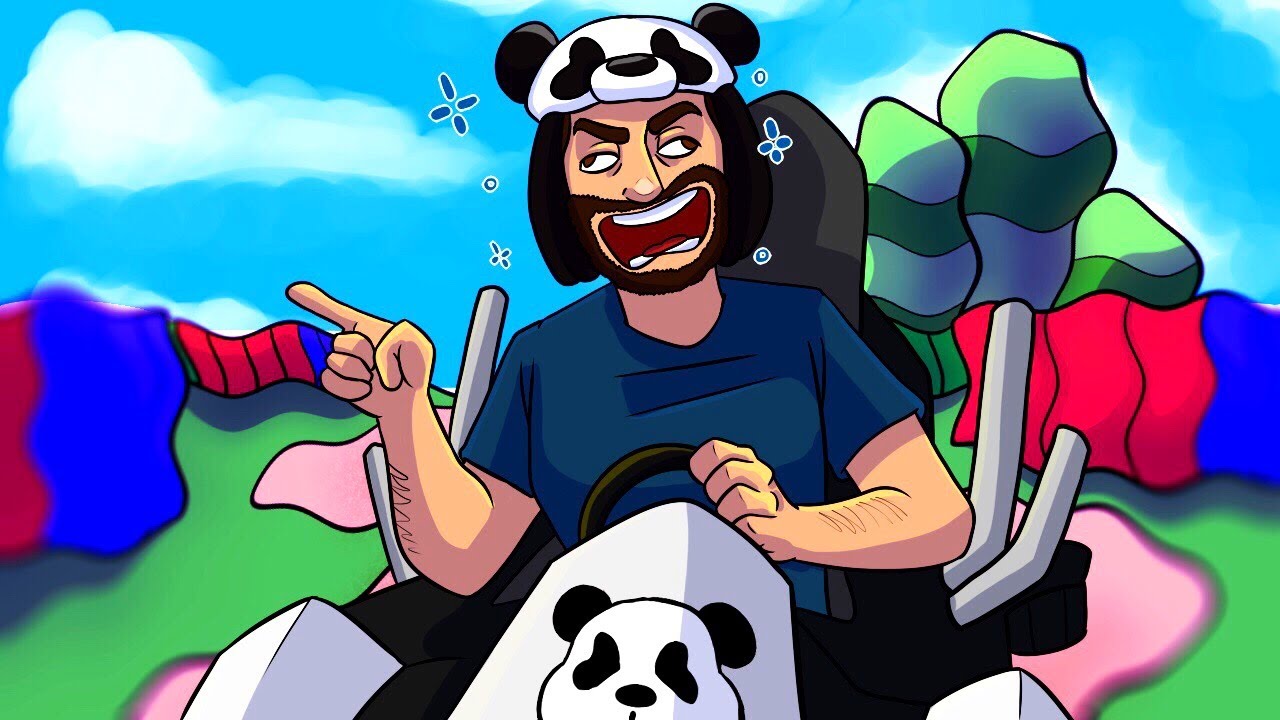 DRUNK PANDA RAGE!! - Mario Kart 8 Funny Moments w/ MiniLadd, Nogla ...